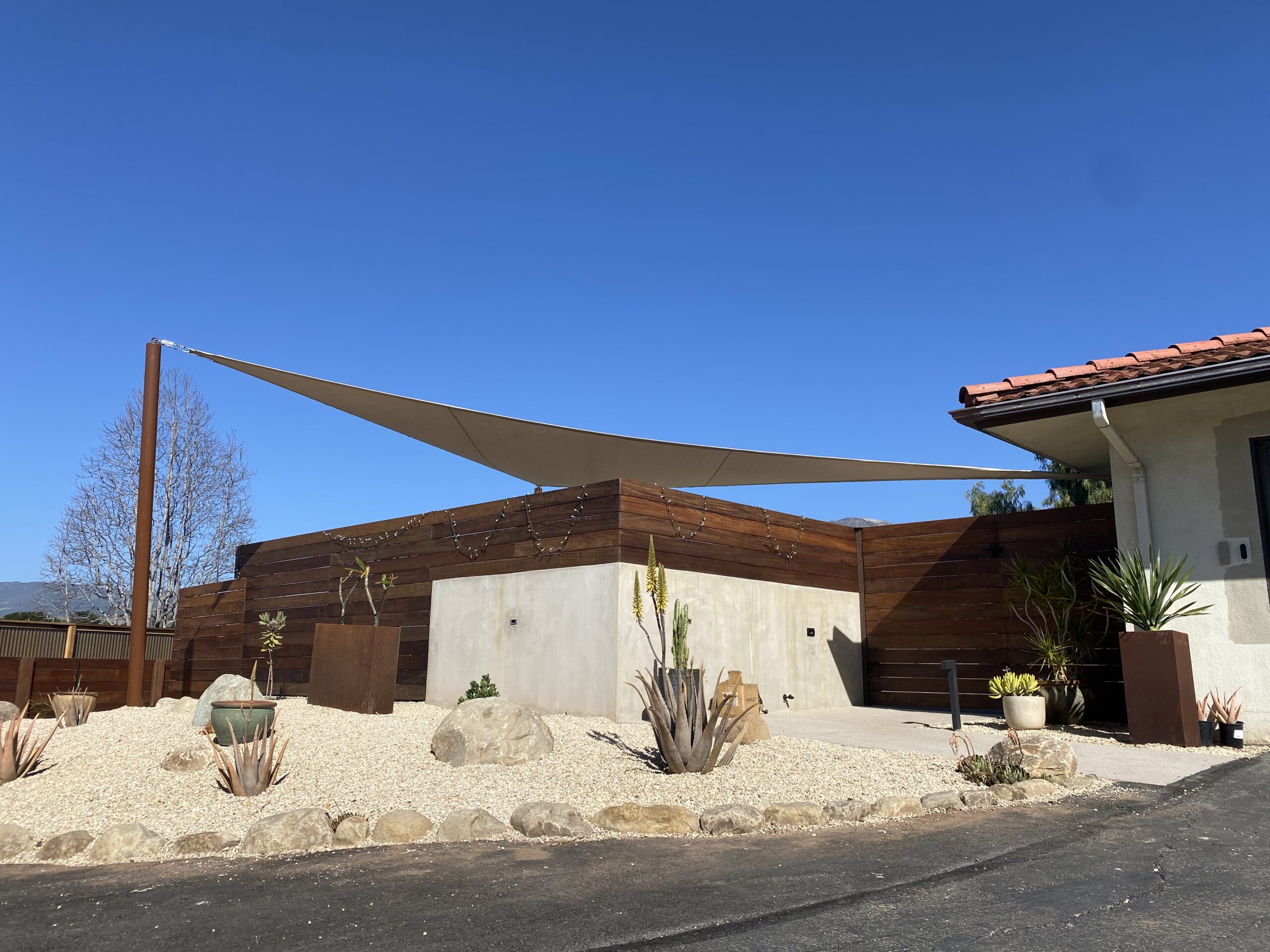 Shade Sails in Santa Barbara, CA